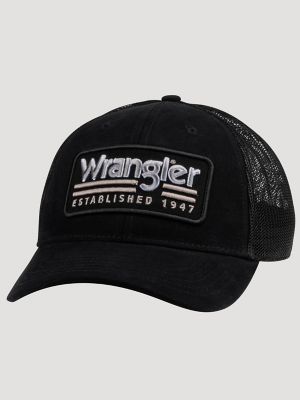 Wrangler Logo Mesh Hat