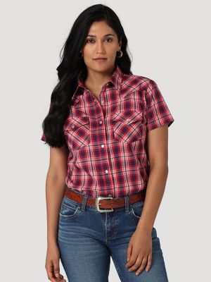 Western Plaid Shirts For Women