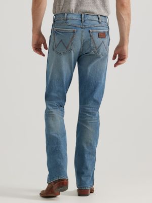 Mens Wrangler Retro® Slim Fit Bootcut Jean