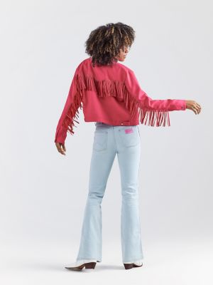 Wrangler x Barbie™ Fringe Wrancher Jacket