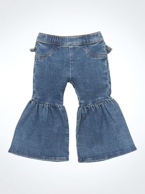 Little Girl's Ruffle Leg Flare Jean | SALE | Wrangler® | Shipping to Canada