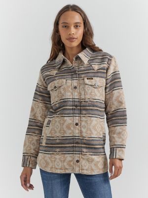 Women's Wrangler Southwestern Jacquard Shacket