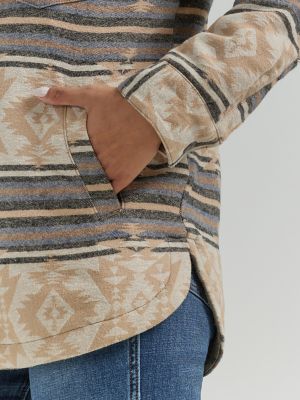 Women's Wrangler Southwestern Jacquard Shacket