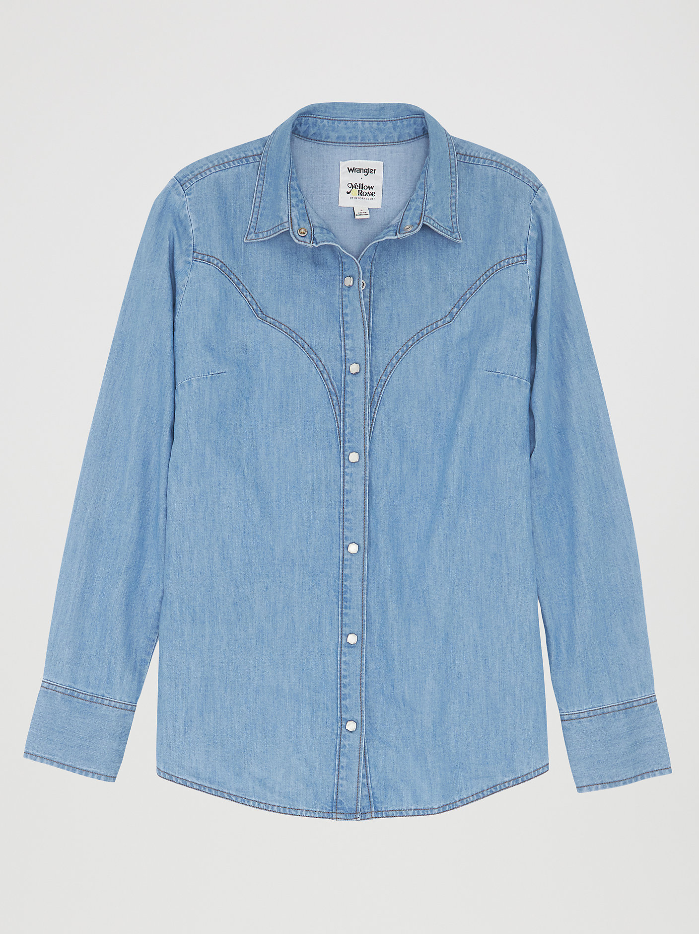 Wrangler® x Yellow Rose by Kendra Scott Denim Shirt Wrangler® x Yellow Rose by Kendra Scott Denim Shirt