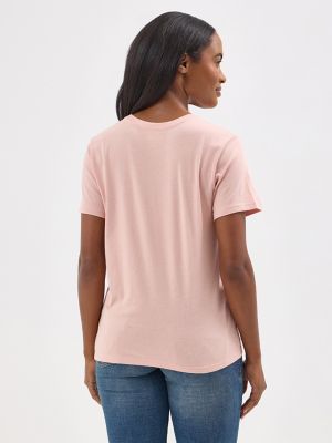 Women's Wrangler Nostalgia Logo Regular Fit Tee | SALE | Wrangler®
