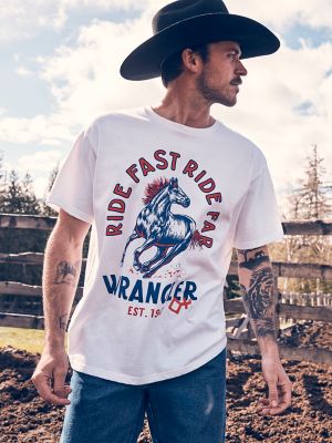 Wrangler x Diamond Cross Spurs Down Eyes Up Tee