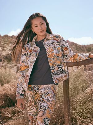 Girl's Wrangler x Lainey Wilson Life of Lainey Trucker Jacket