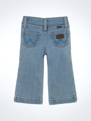 Little Girl's Wide Leg Trouser Jean