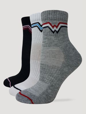 Women's Rainbow Ankle Sock (3-Pack) | Women's ACCESSORIES | Wrangler®